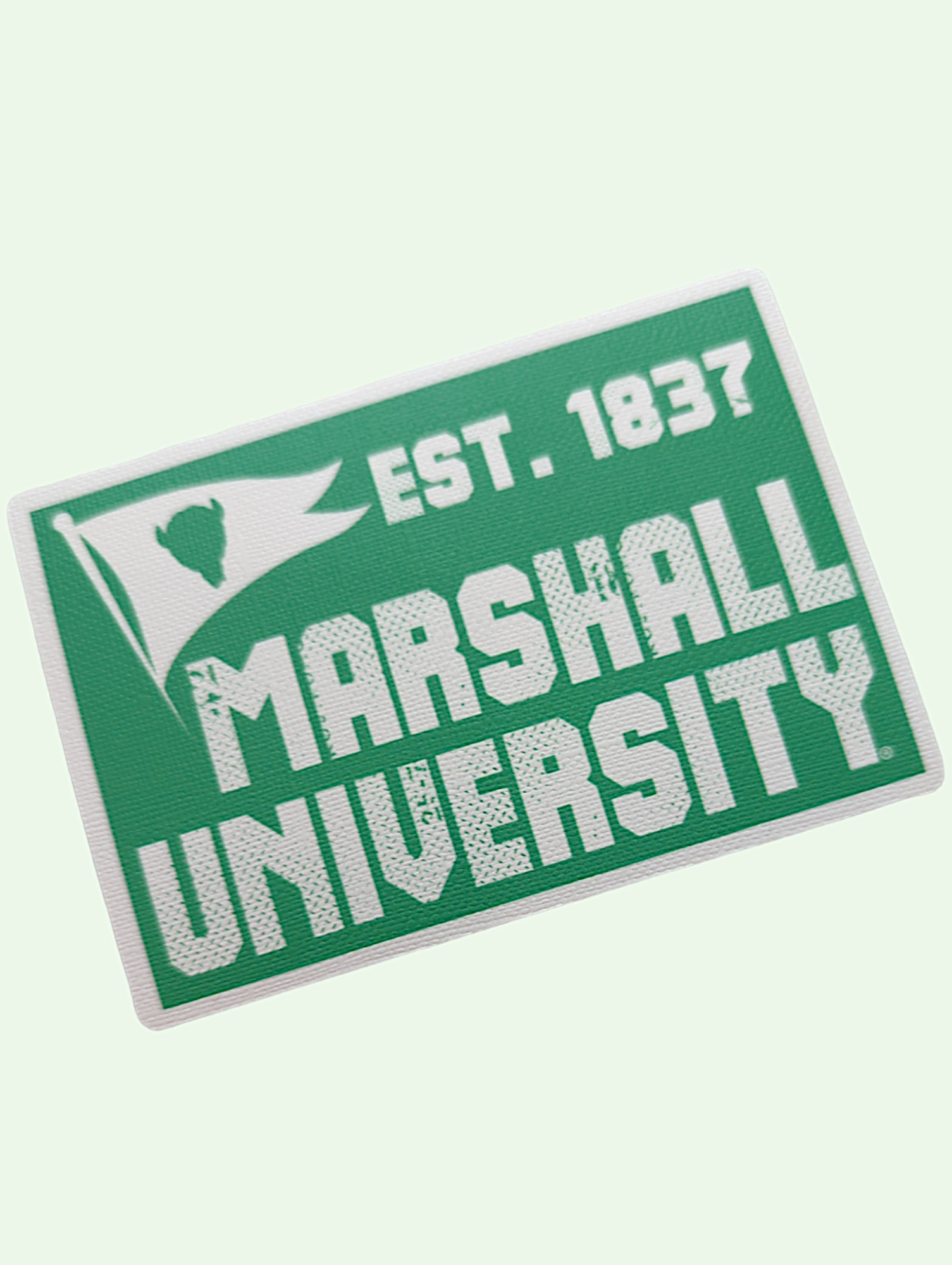 Marshall University Flag Sticker – Old Main Emporium